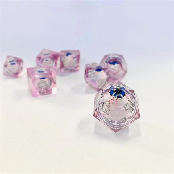 China DND Eyeball Dice Dungeon and Dragon Dice DND Eye Dice with Box ...